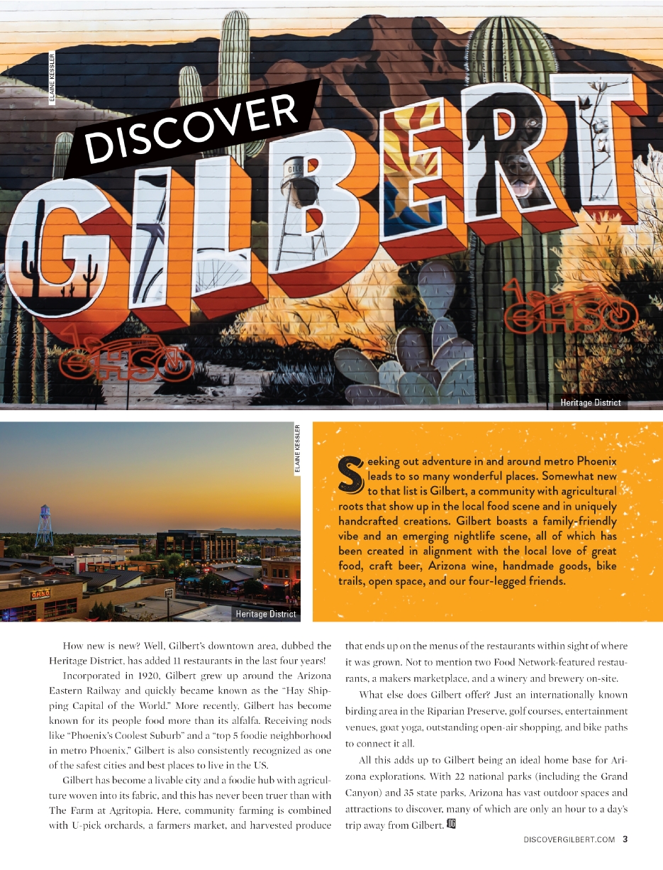 Discover Gilbert Arizona Official Guide 2022-23