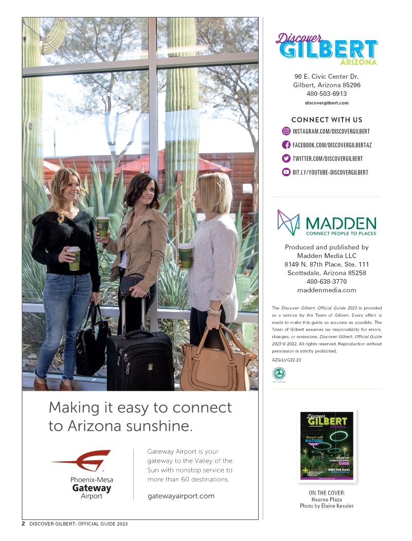 Discover Gilbert Arizona Official Guide 2022-23