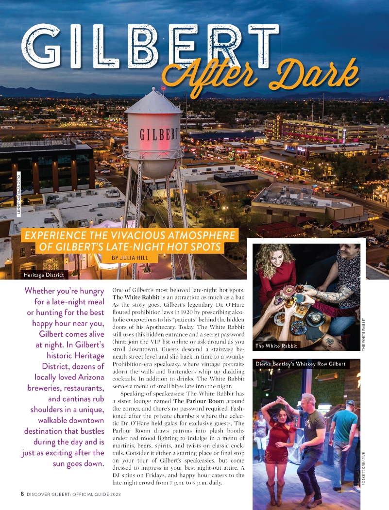 Discover Gilbert Arizona Official Guide 2022-23