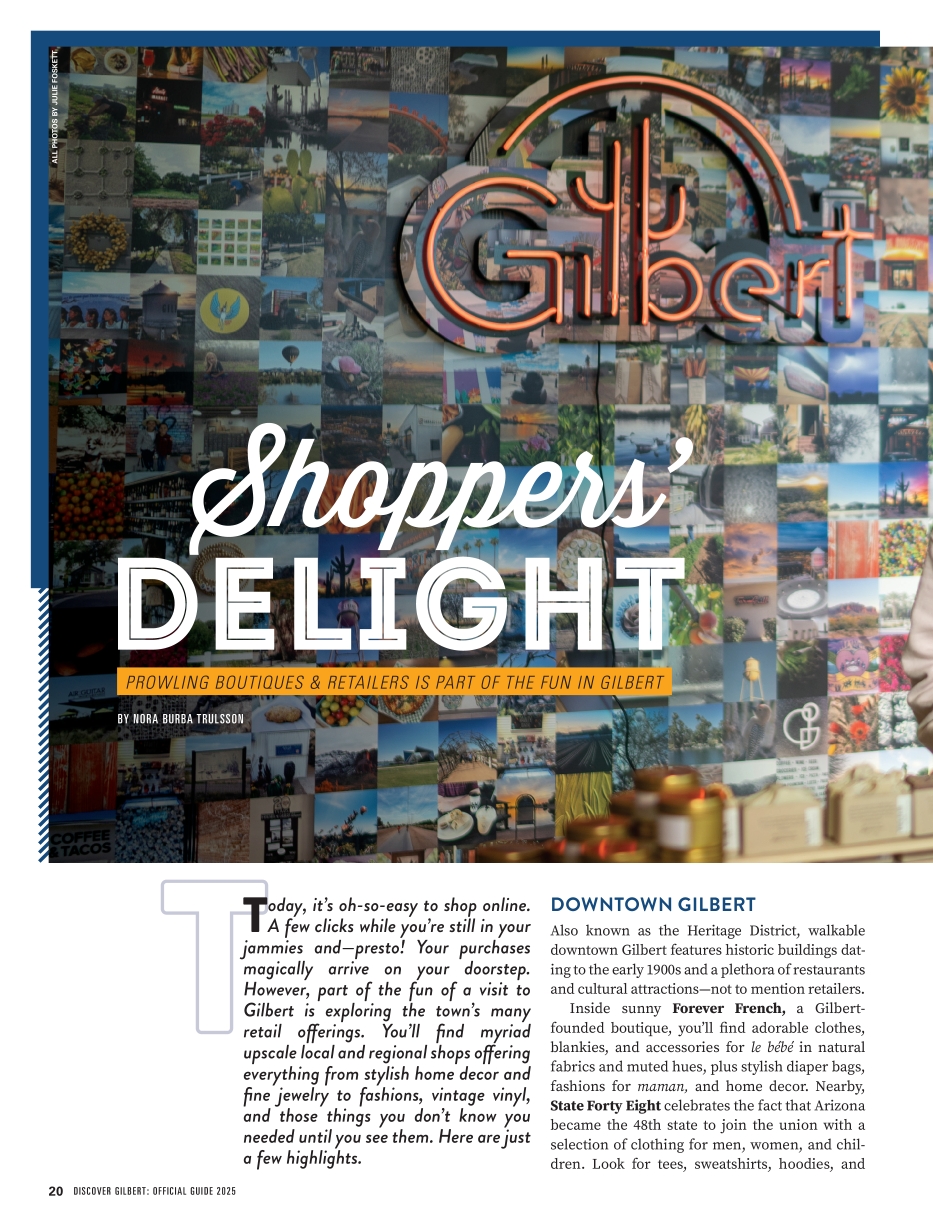 Discover Gilbert Arizona Official Guide 2025