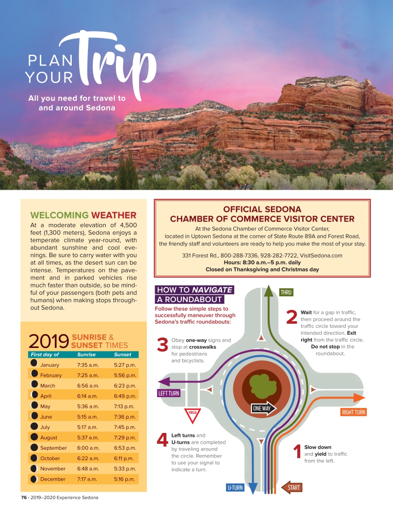 Experience Sedona - 2019-2020 Official Visitors Guide