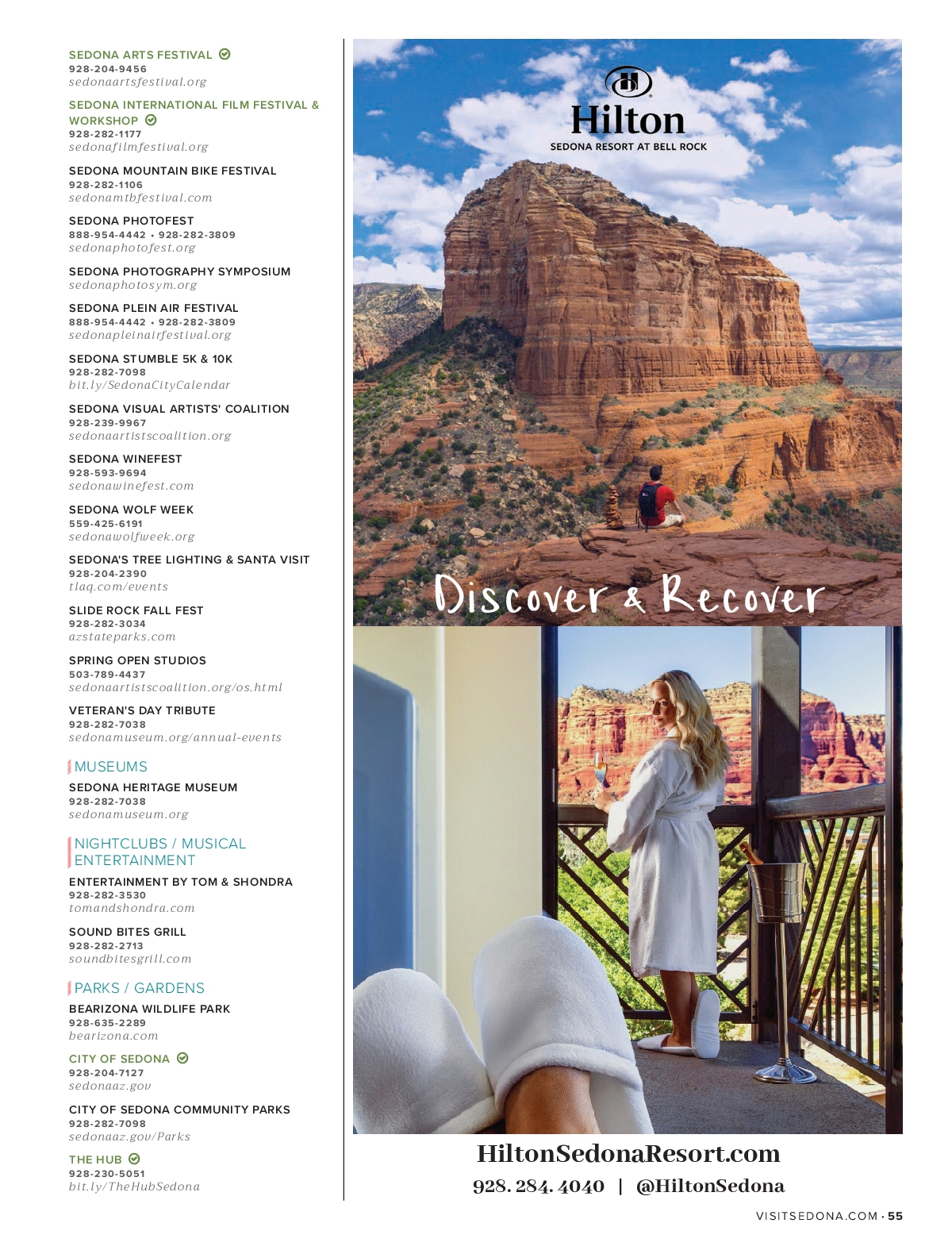 Experience Sedona - 2021-2022 Official Visitors Guide