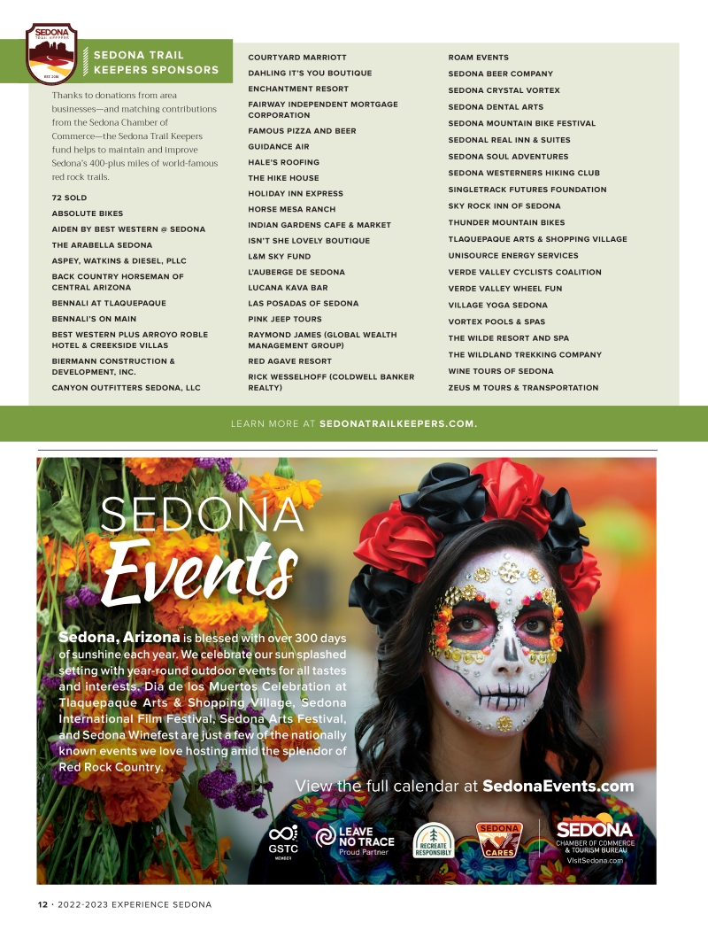 Experience Sedona - 2022-2023 Official Visitors Guide