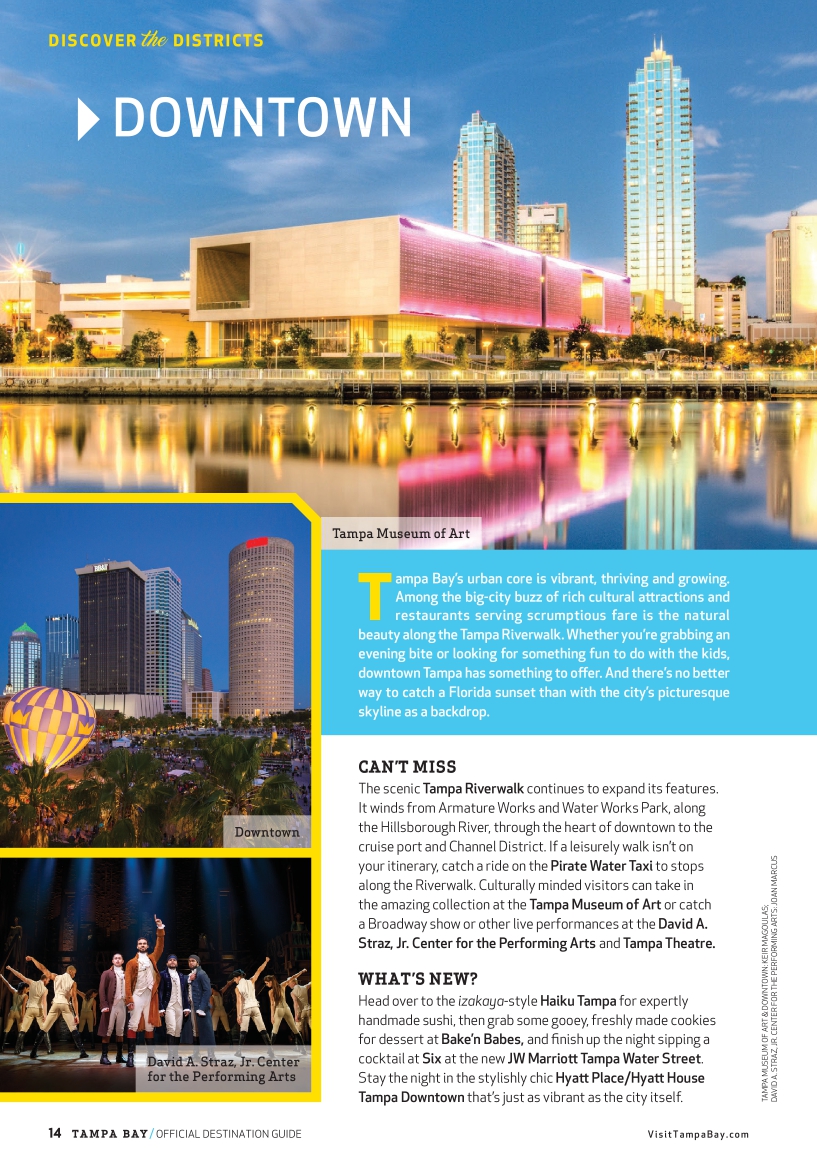 Visit Tampa Bay 2021 Official Destination Guide
