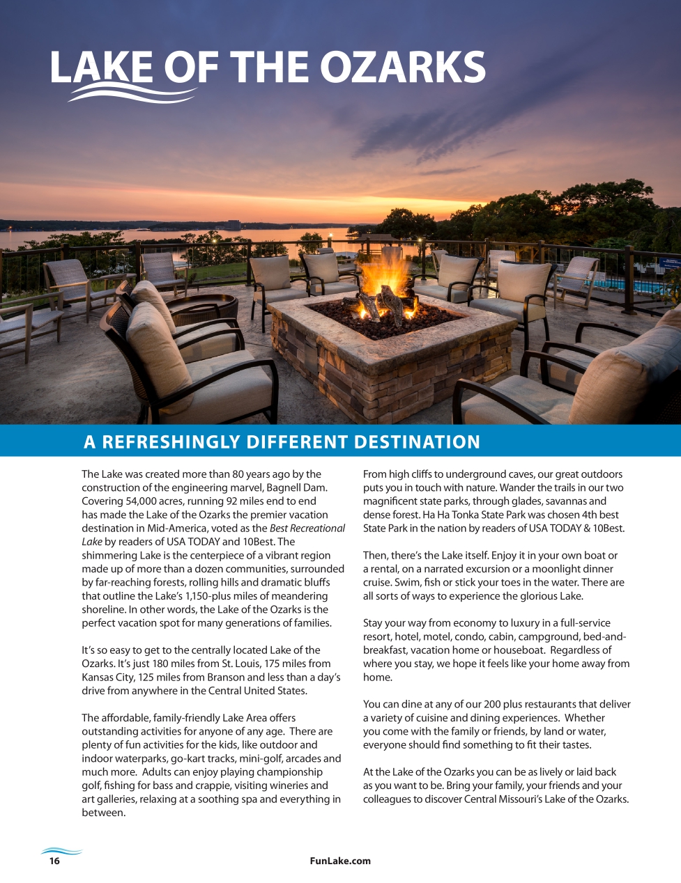 Lake of the Ozarks Visitors Guide