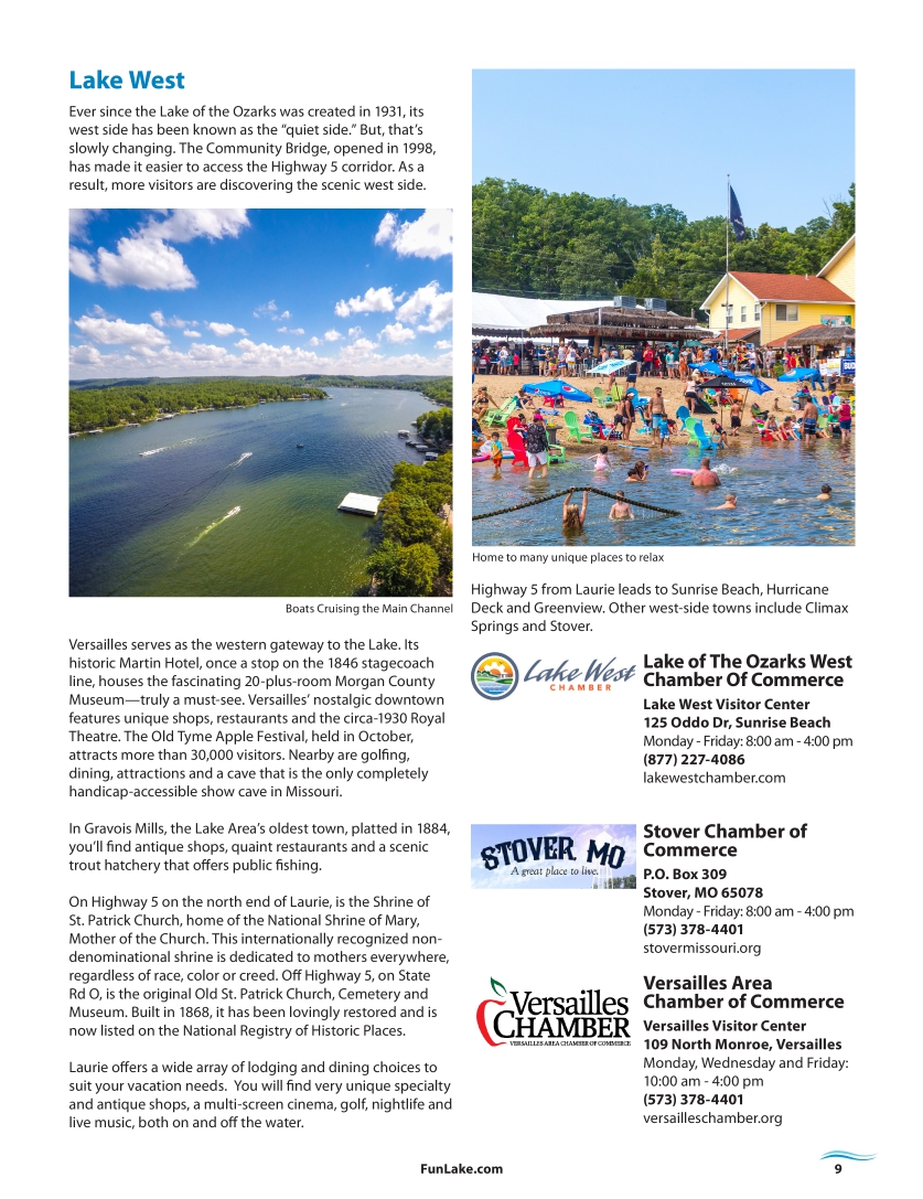 Lake of the Ozarks Visitors Guide
