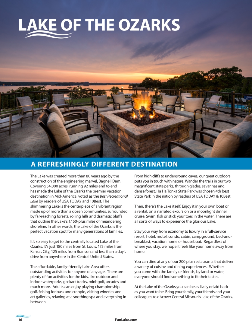 Lake of the Ozarks Visitors Guide