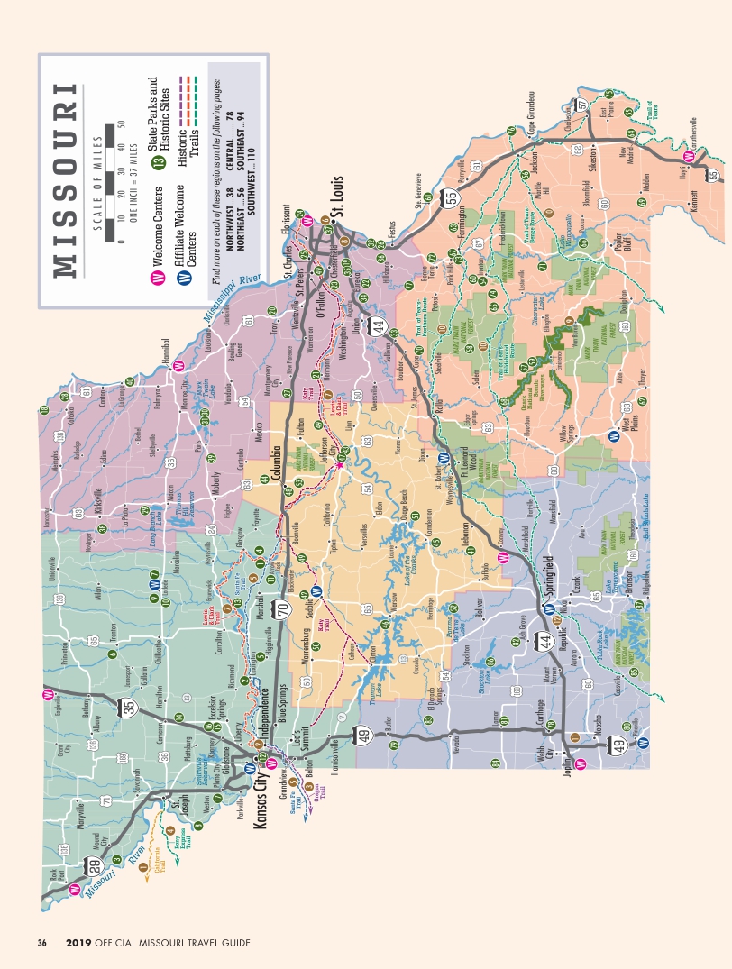 Missouri 2019 Official Travel Guide