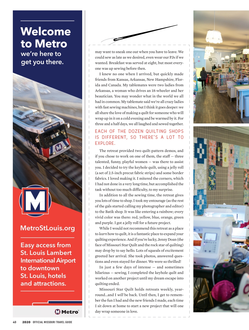 Missouri 2020 Official Travel Guide