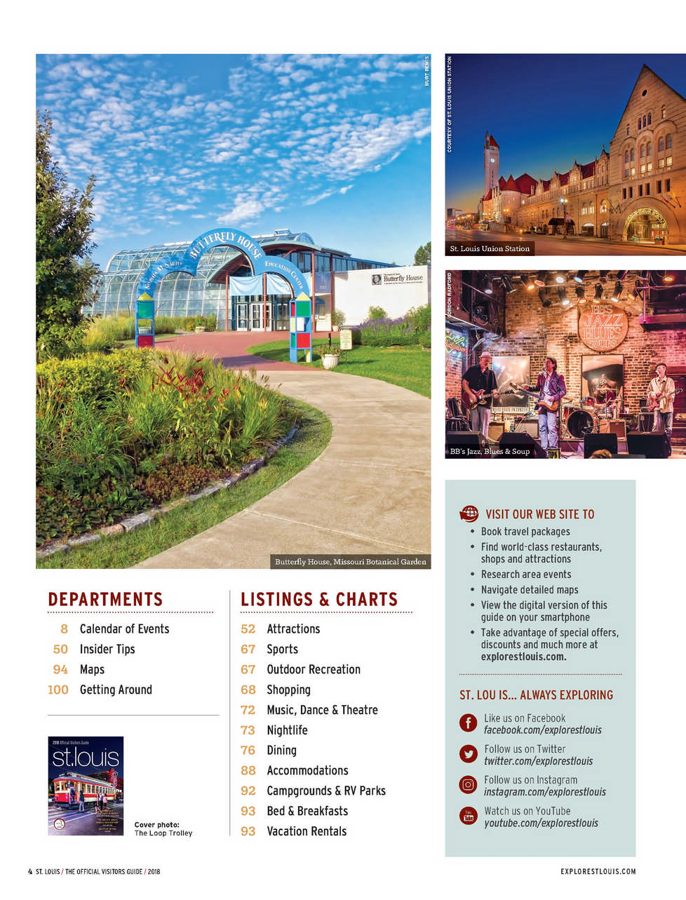 St. Louis 2018 Official Visitors Guide