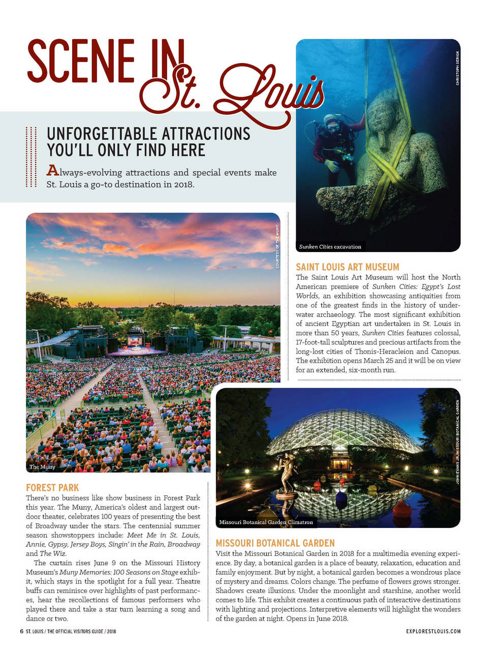 St. Louis 2018 Official Visitors Guide