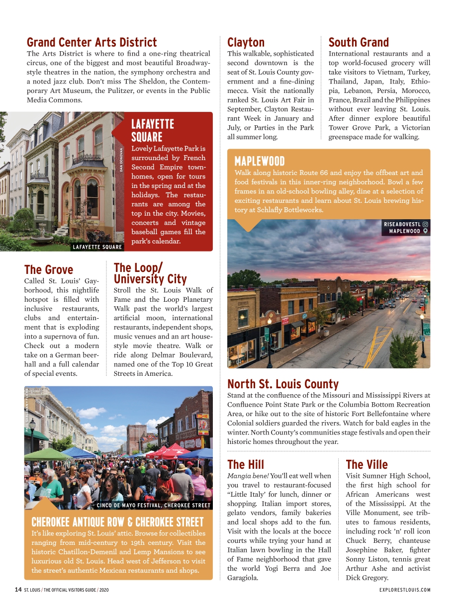 St. Louis Official Visitor's Guide 2020