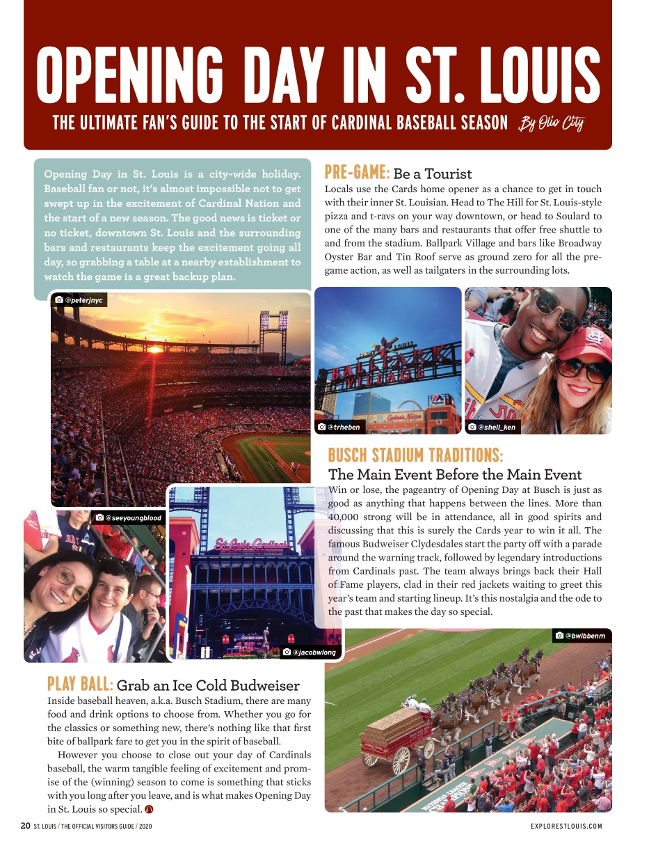 St. Louis Official Visitor's Guide 2020