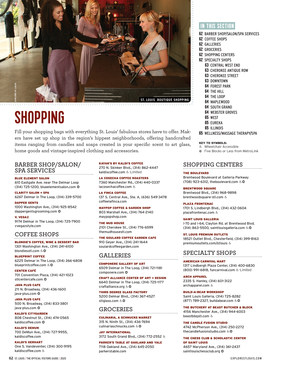 St. Louis Official Visitor's Guide 2020