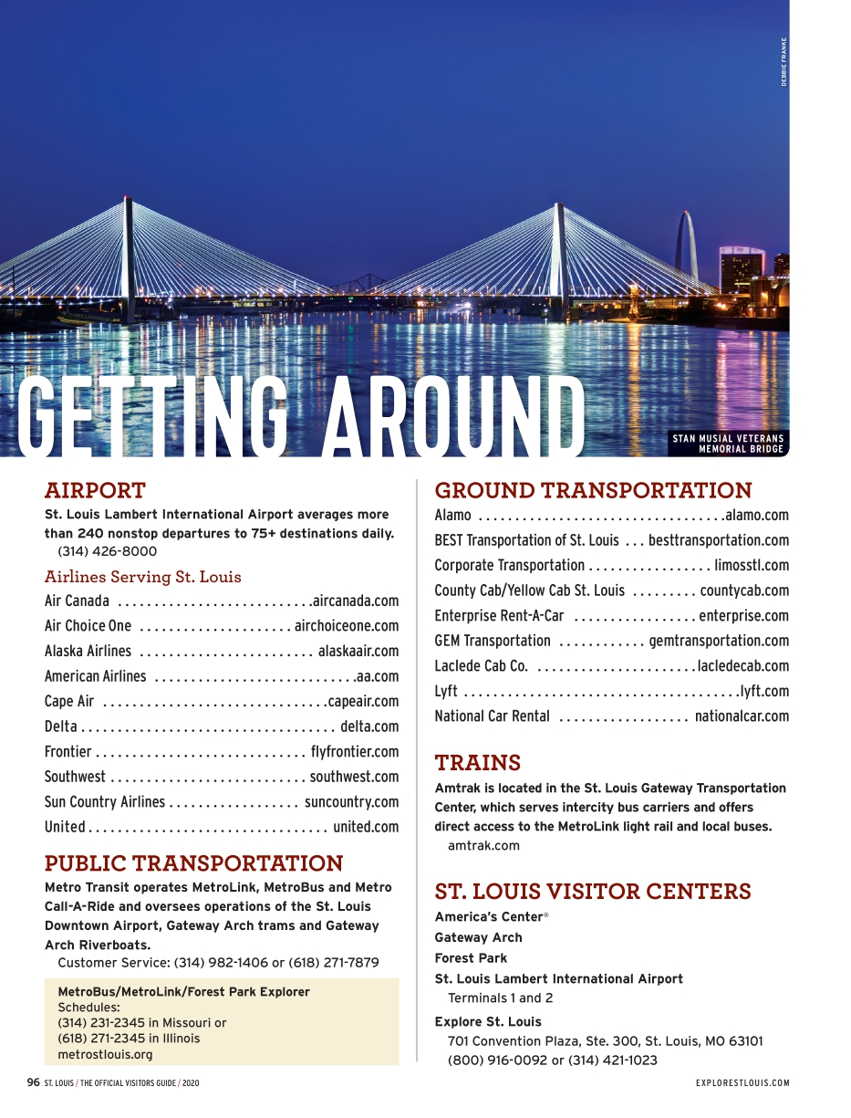 St. Louis Official Visitor's Guide 2020