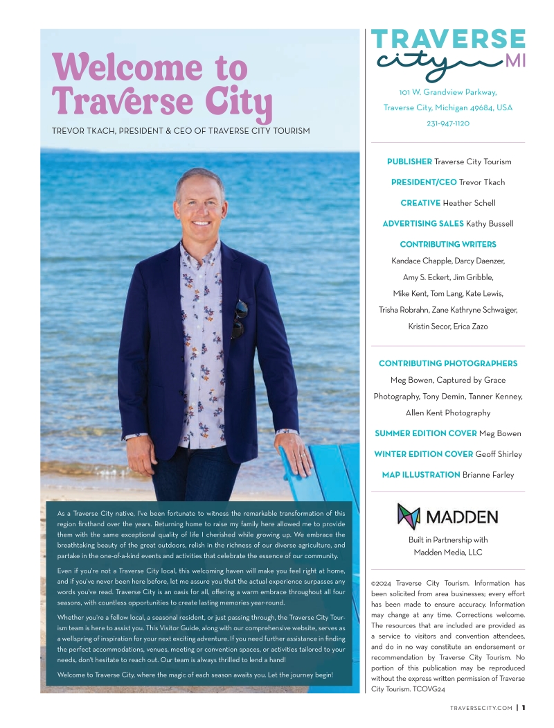 Traverse City Official Visitor Guide
