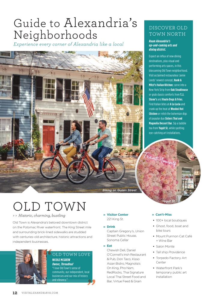 Alexandria Official Visitor Guide & Map 2021-22