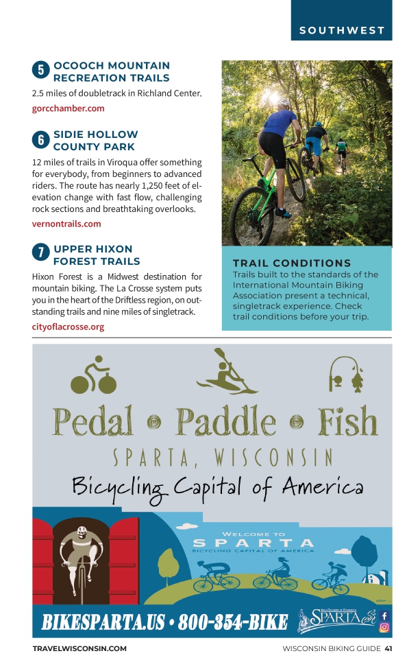 Wisconsin Biking Guide