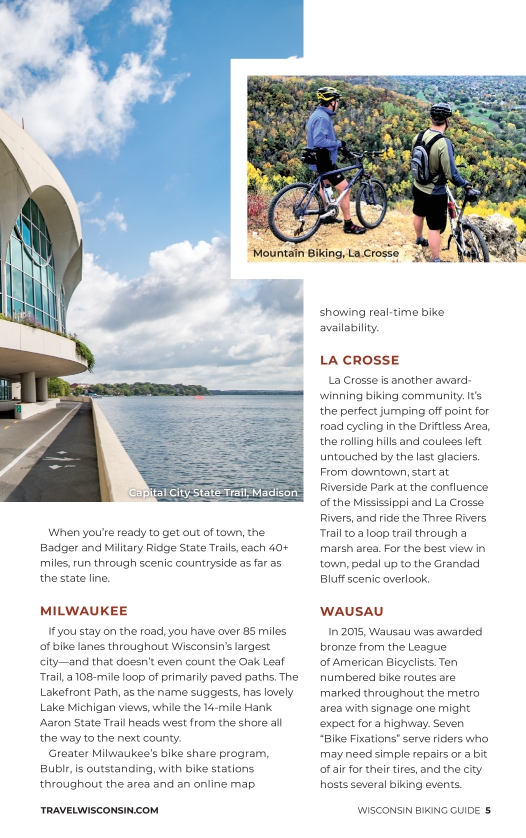 Wisconsin Biking Guide