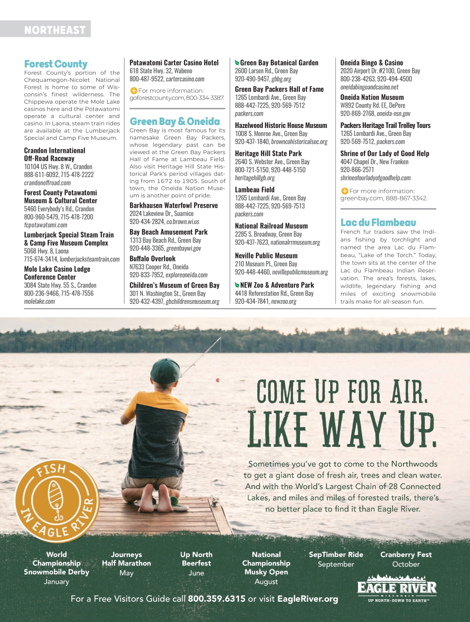 Wisconsin Travel Guide 2020