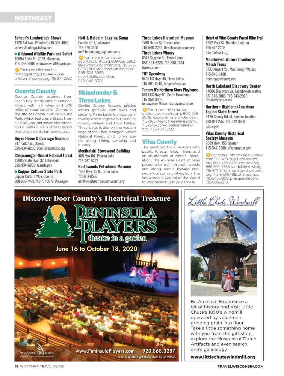 Wisconsin Travel Guide 2020