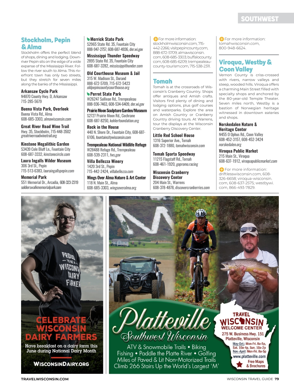 Wisconsin Travel Guide 2020