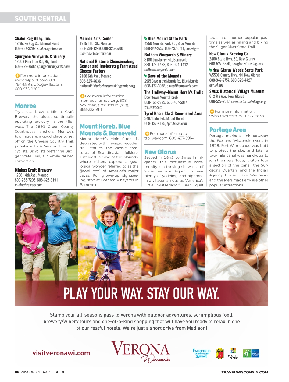Wisconsin Travel Guide 2020
