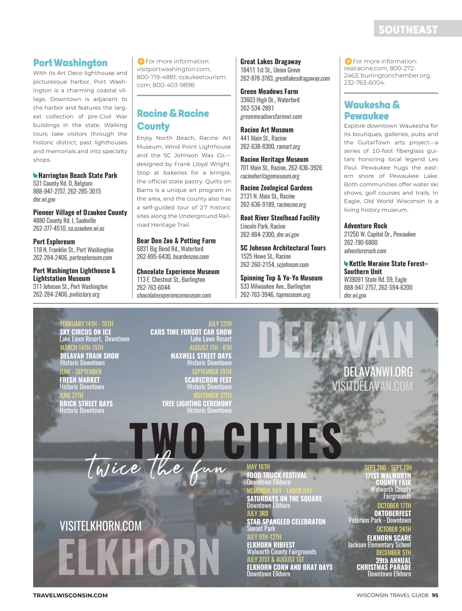 Wisconsin Travel Guide 2020