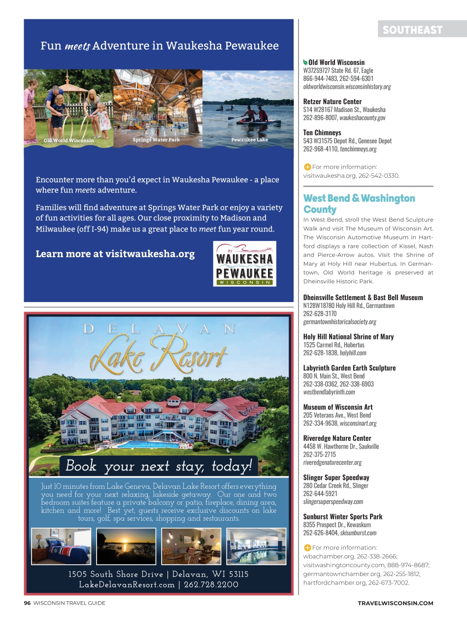 Wisconsin Travel Guide 2020