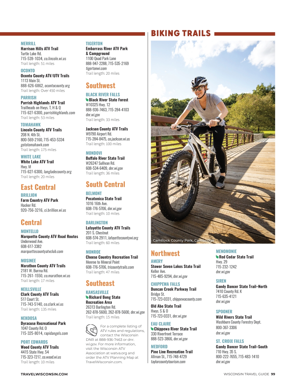 Wisconsin Travel Guide 2020