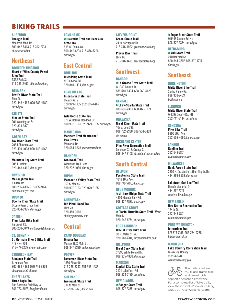 Wisconsin Travel Guide 2020