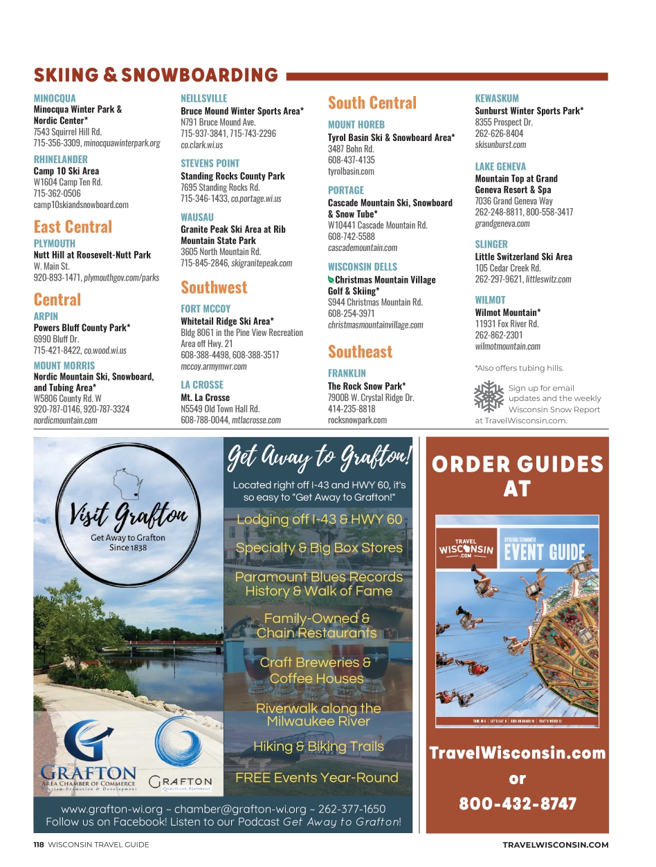 Wisconsin Travel Guide 2020