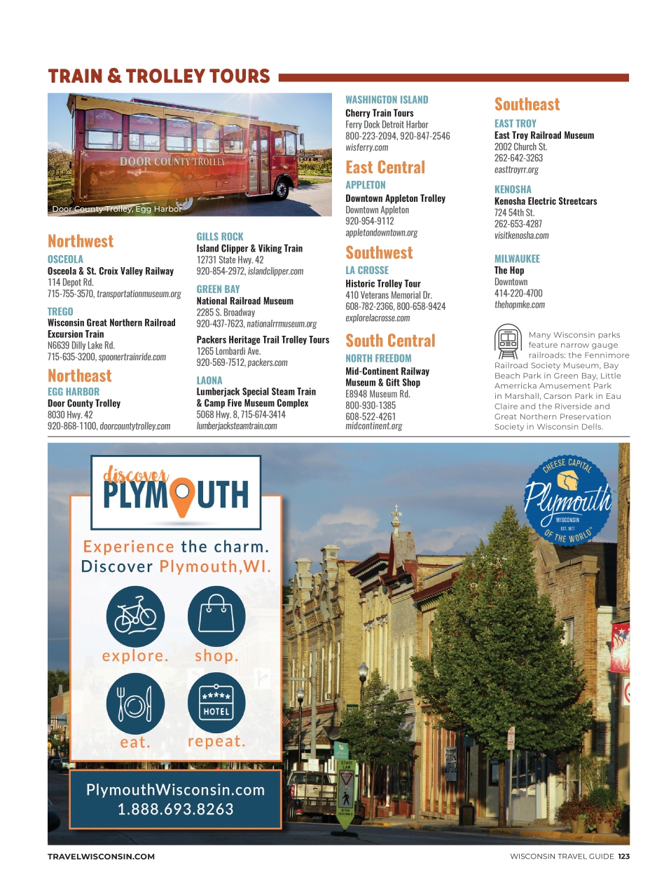 Wisconsin Travel Guide 2020