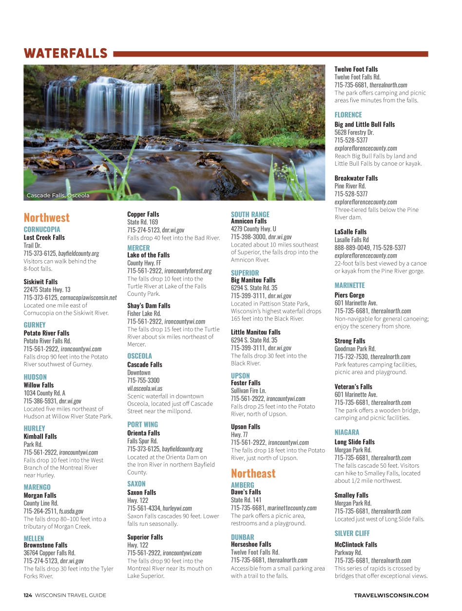 Wisconsin Travel Guide 2020