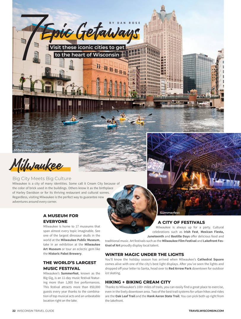 Wisconsin Travel Guide 2020