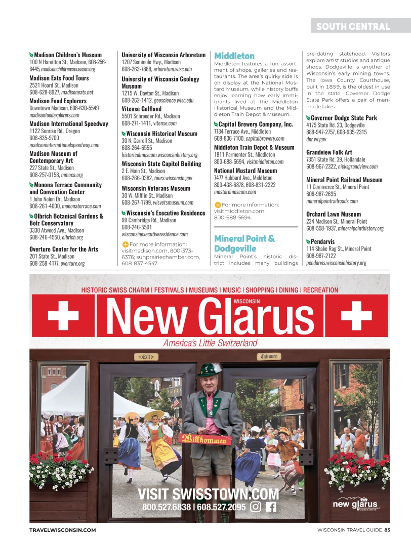 Wisconsin Travel Guide 2020