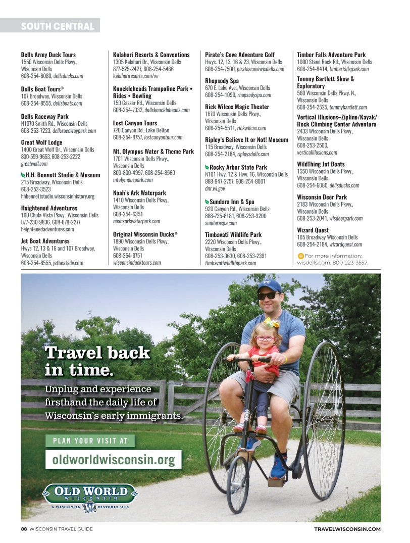 Wisconsin Travel Guide 2020