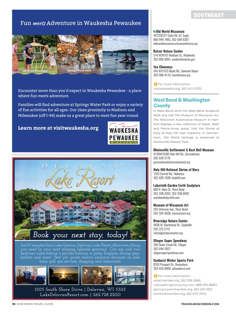 Wisconsin Travel Guide 2020
