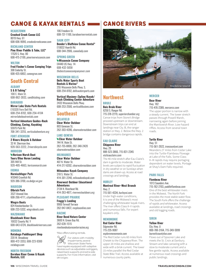 Wisconsin Travel Guide 2020