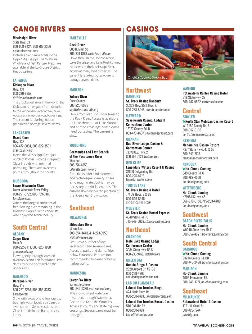 Wisconsin Travel Guide 2020