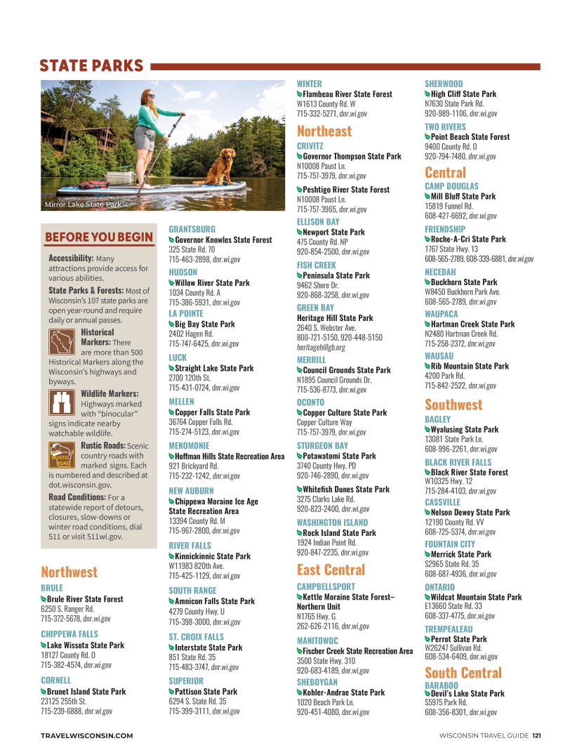 Wisconsin Travel Guide 2020