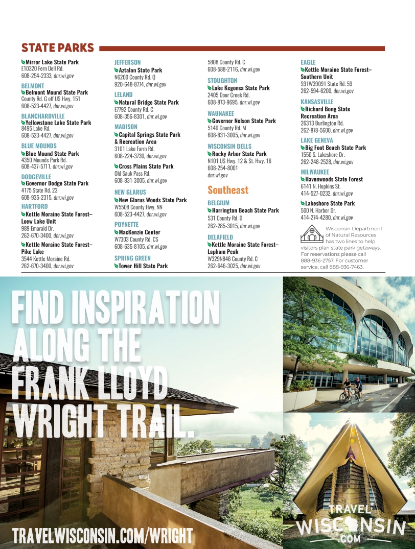 Wisconsin Travel Guide 2020