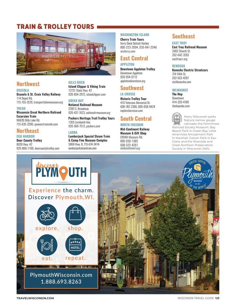 Wisconsin Travel Guide 2020