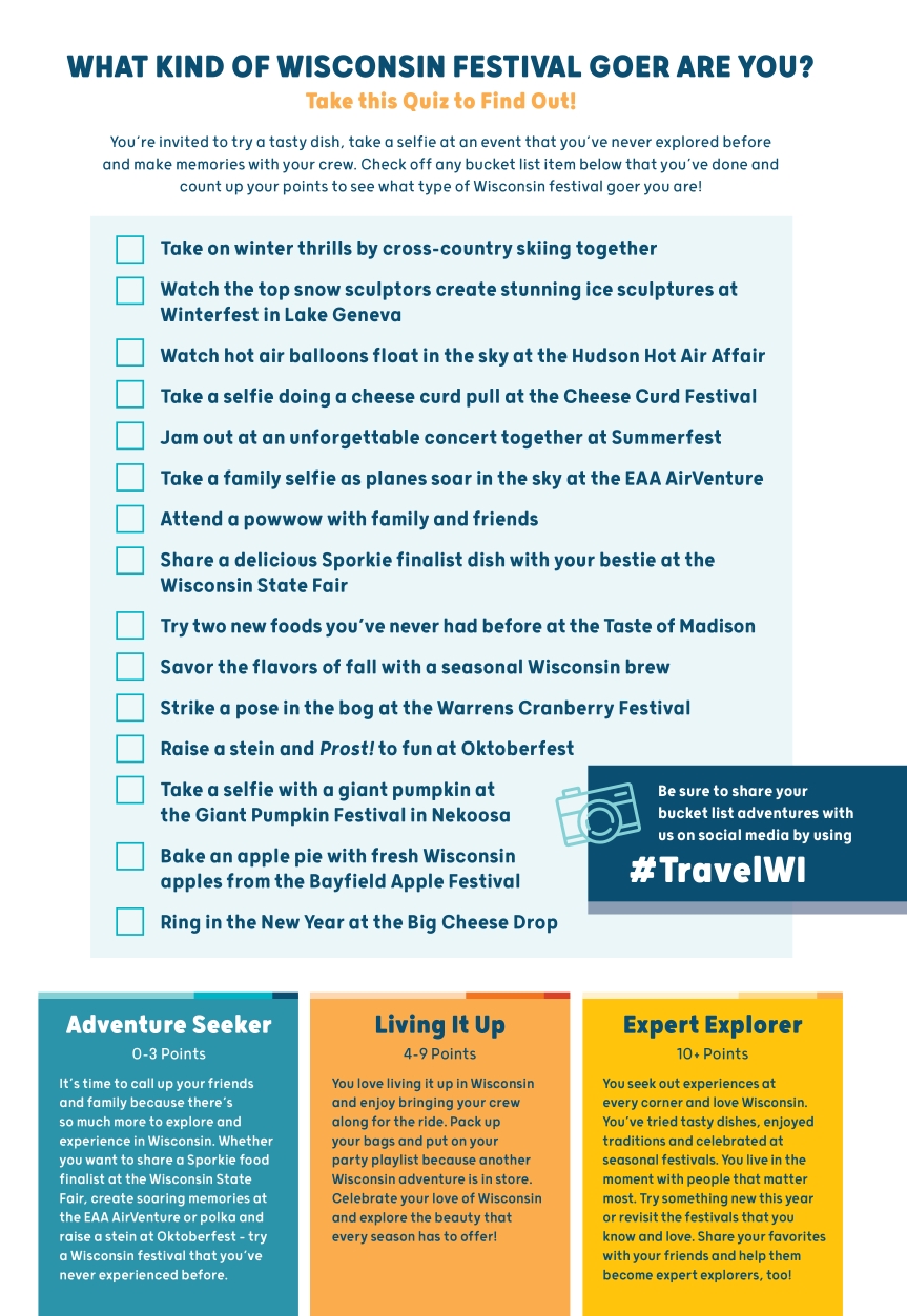 Wisconsin Travel Guide 2023