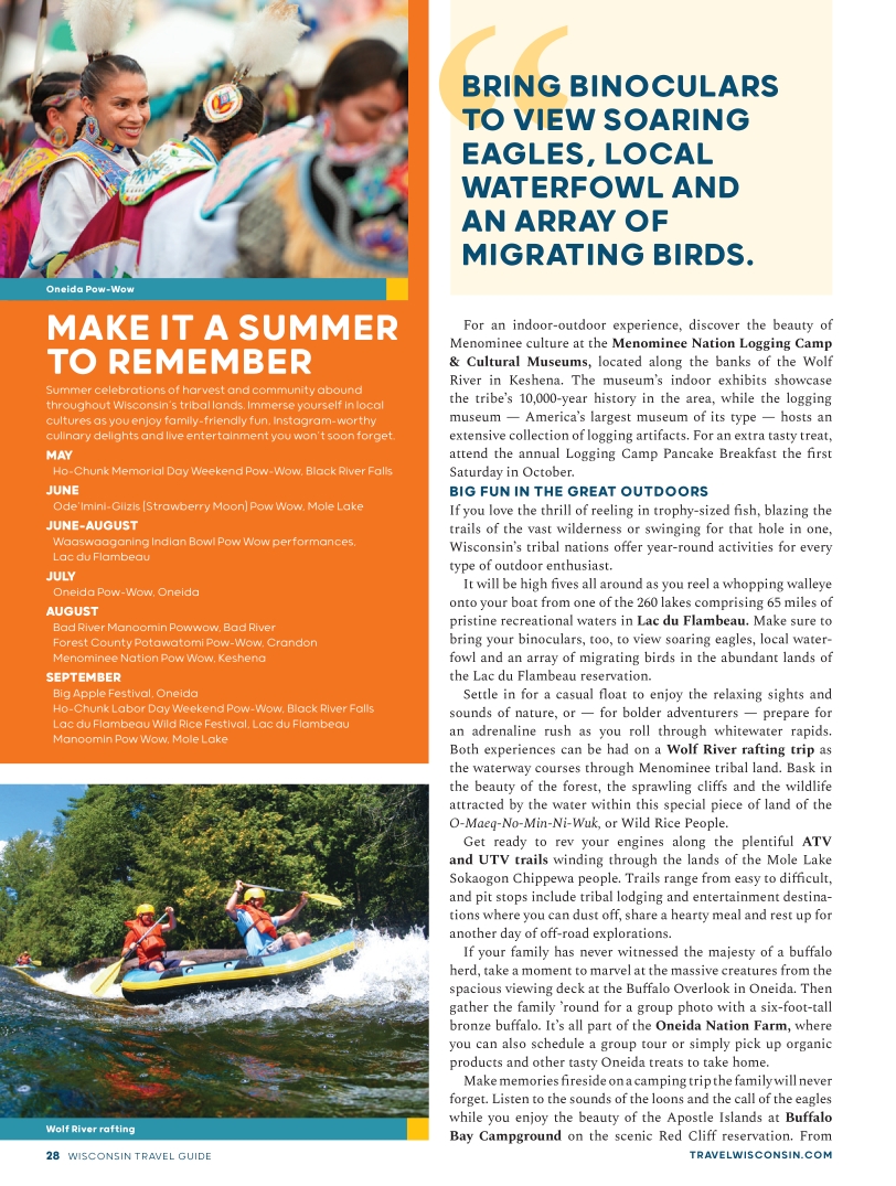 Wisconsin Travel Guide 2024
